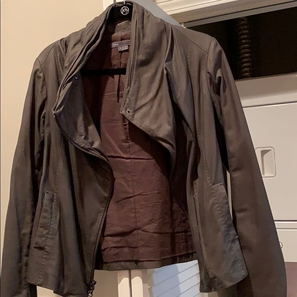 Vince | Jackets & Coats | Vince Leather Jacket | Poshmark